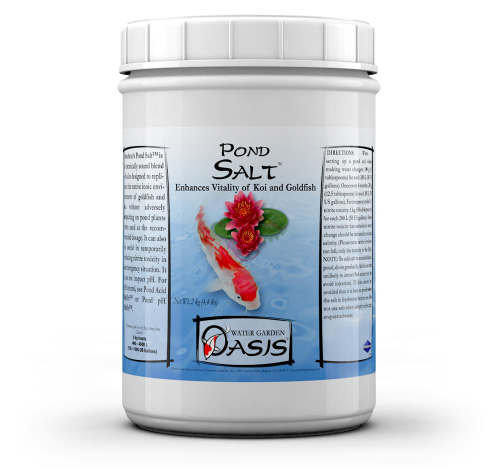 Seachem Pond Salt – AQUATEES FISHLAND